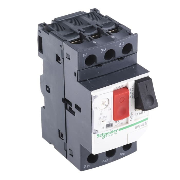 Guardamotor Magnetico 3P Reg. 20-25A 400/415Vac 15Ka Tesys | Grupo ...